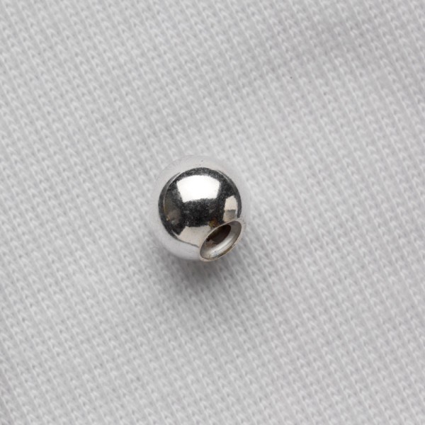 Smart bead, silicone filled, 8mm with 3 mm hole (FINBD076_8MM)